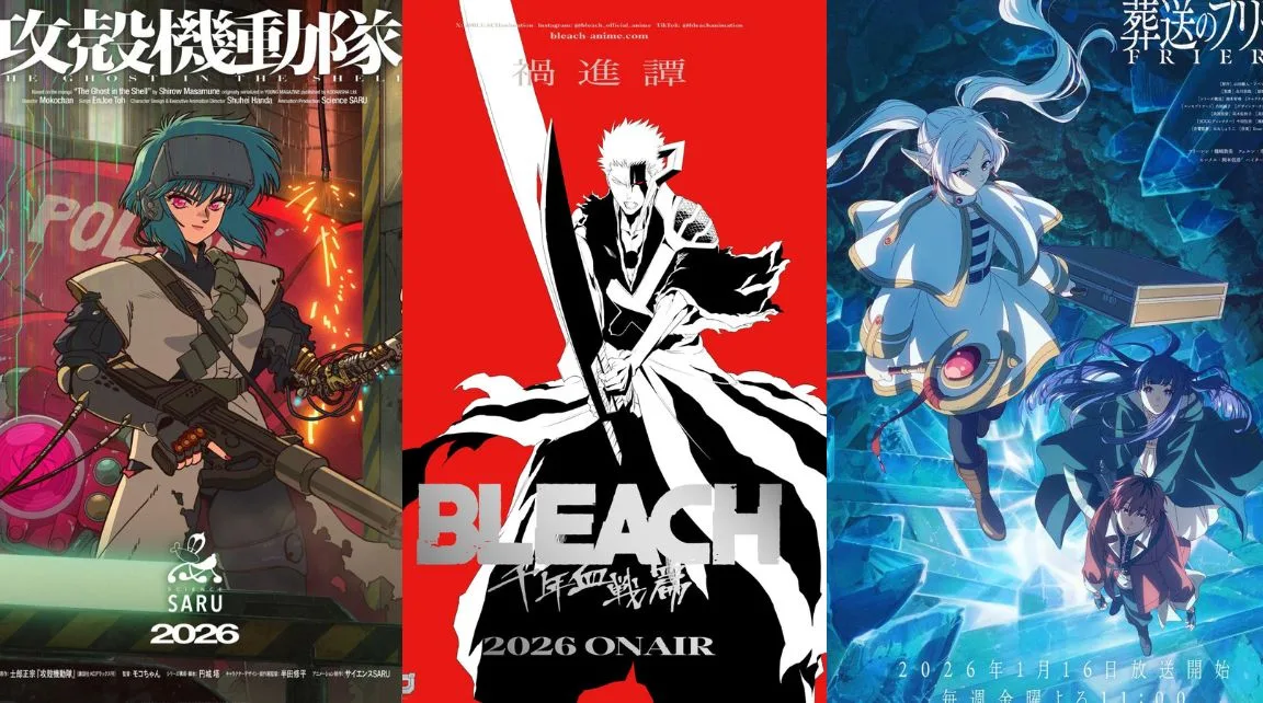 9 bộ anime đình đám ra mắt trong năm 2026 | ELLE Man